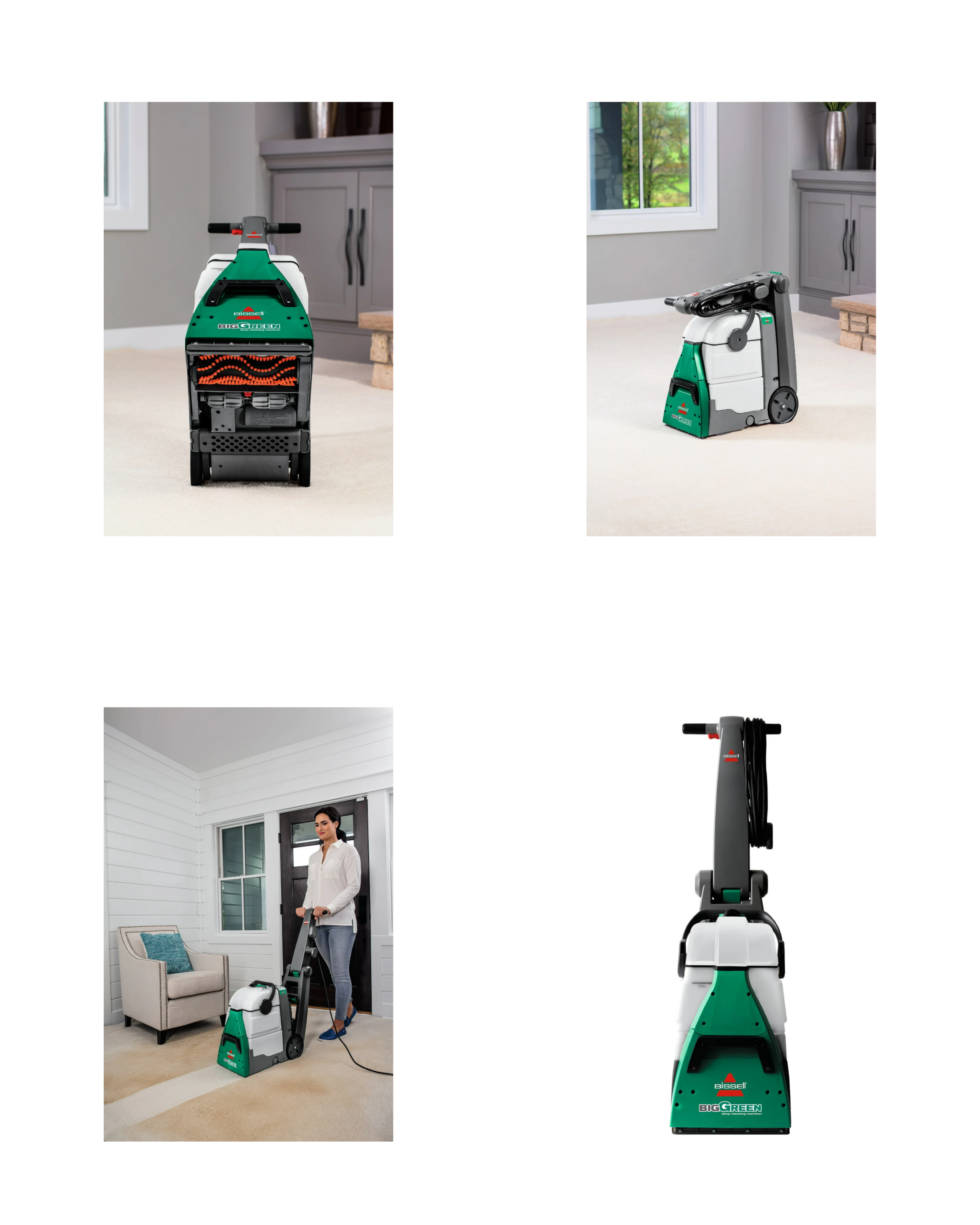 Rent BISSELL Big Green Machine Professional Carpet Cleaner, with XL ...
