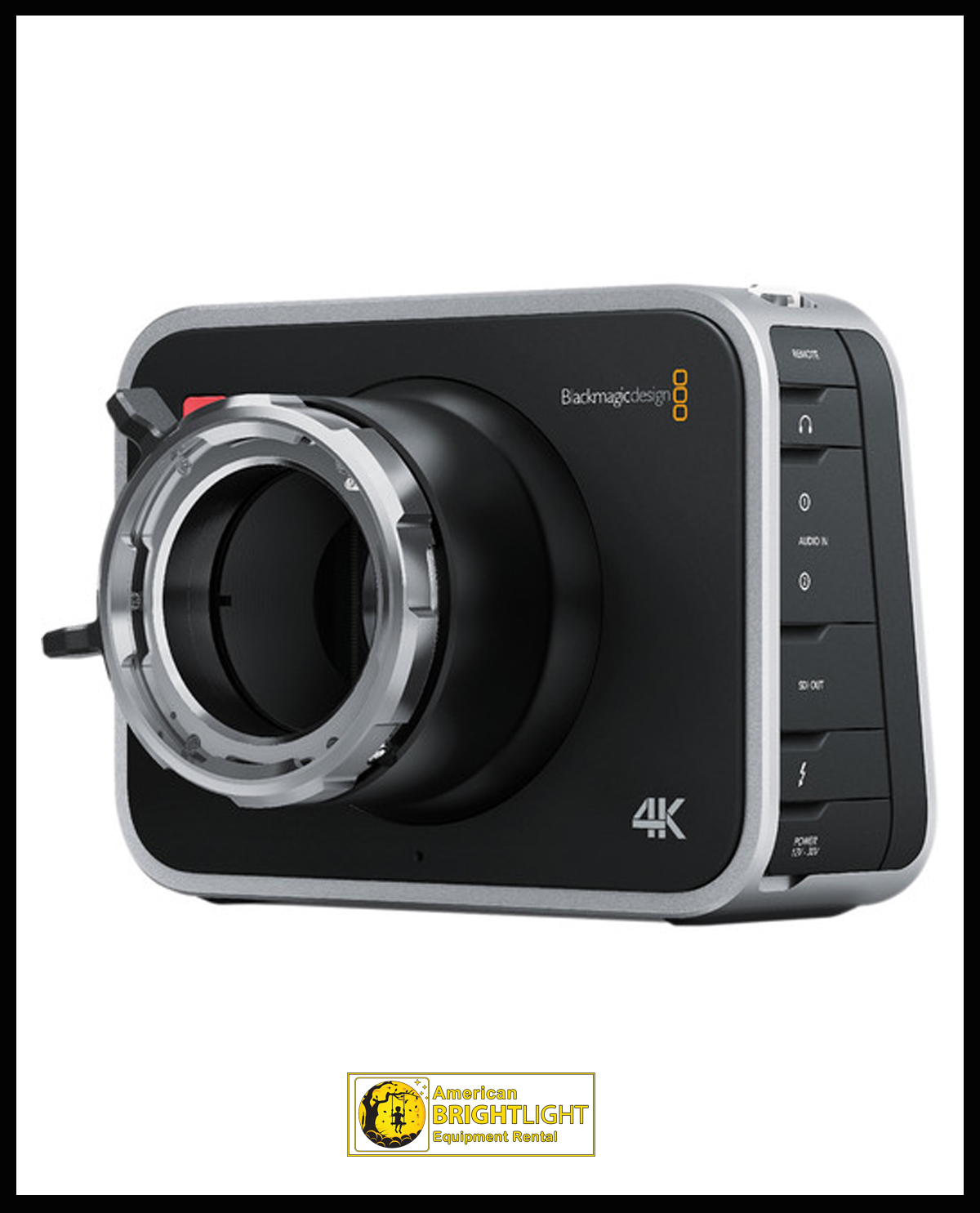 Rent Black Magic Production Camera 4k PL Mount in Los Angeles, CA