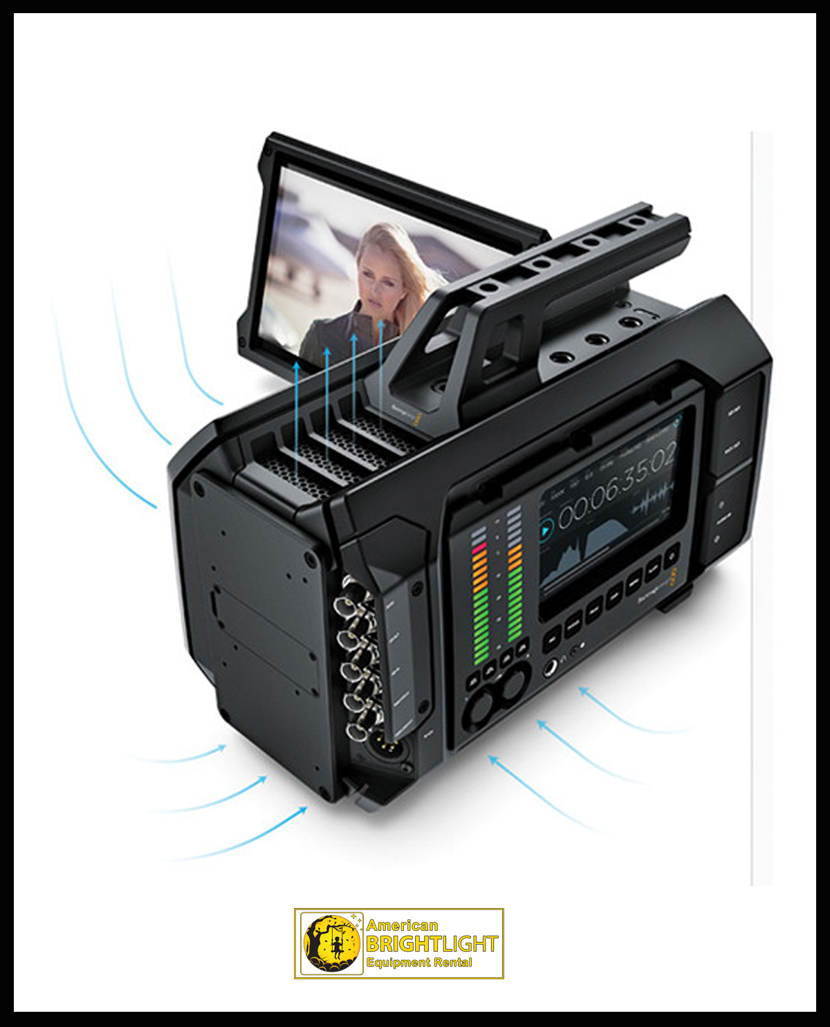 Rent Black Magic Production Camera 4k PL Mount in Los Angeles, CA