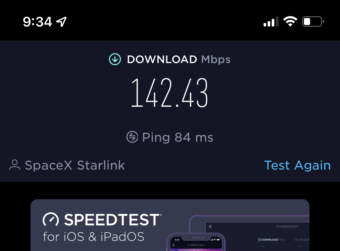 Rent Starlink Internet Terminal 11 Service Included in Boulder, CO